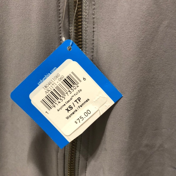 Columbia | Jackets & Coats | Nwt Columbia Grey Xs Jacket | Poshmark